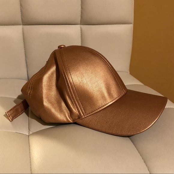 Accessories | Nwt Rose Gold Hat | Poshmark